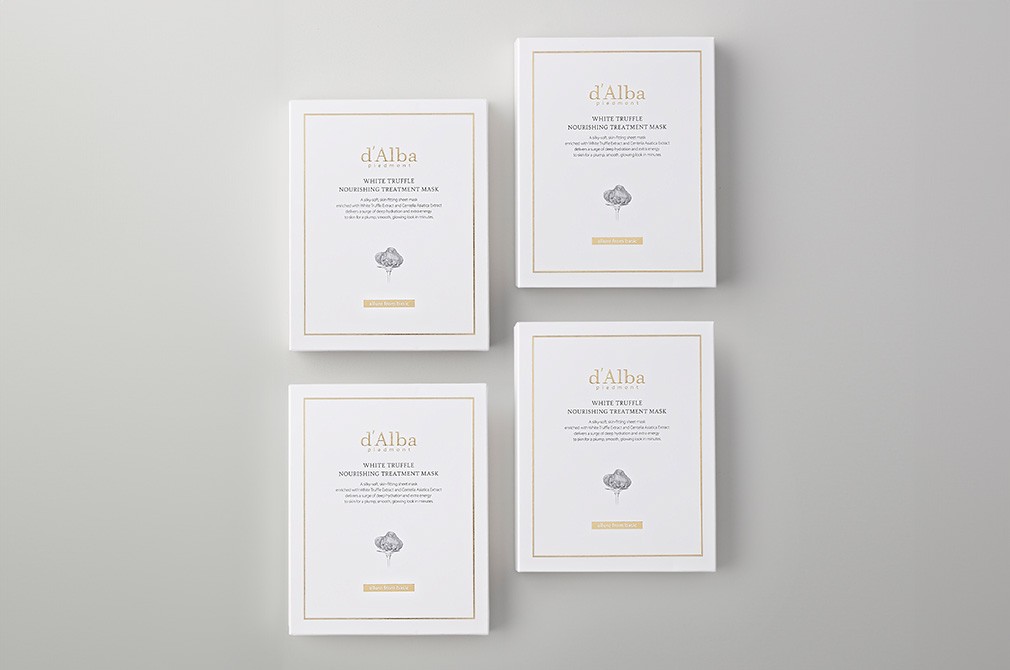 [달바] 화이트 트러플 너리싱 트리트먼트 마스크팩 총 20매 (5매입 X 4BOX) - 마켓컬리